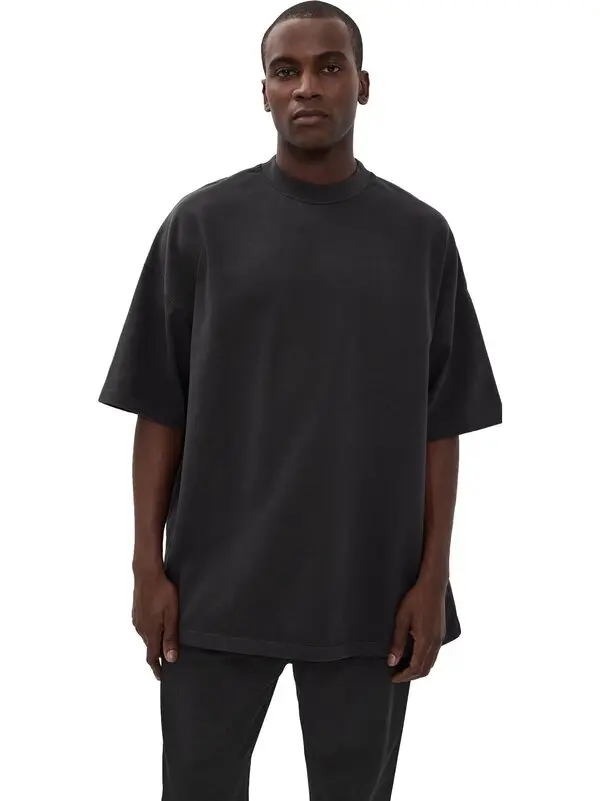 Fear Of God Signature 90's Short Sleeve Tee - Faded Black