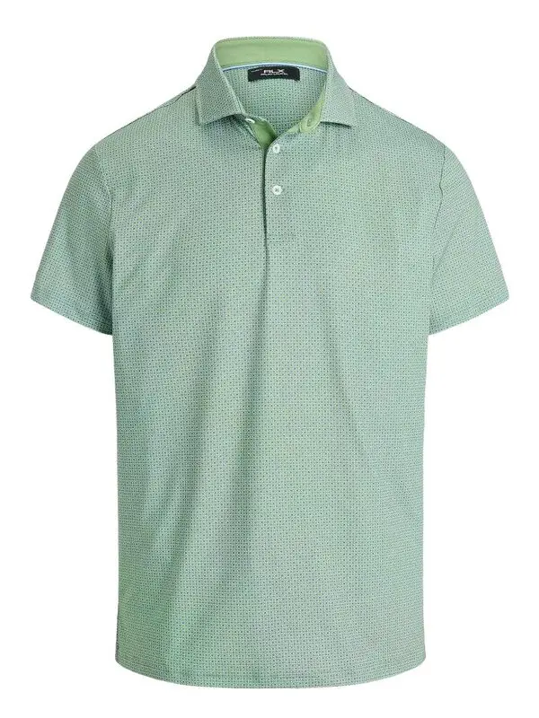 Rlx Ralph Lauren Patterned Polo Shirt - Green
