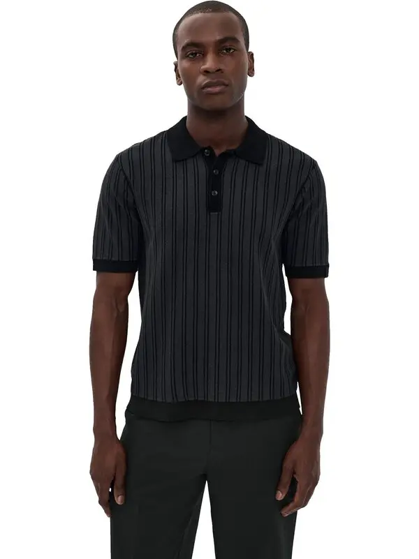 Rag & Bone Zuma Stripe Dalton Sweater - Snavy