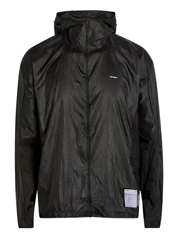 Satisfy Diamond Fuse Windbreaker Jacket - Black
