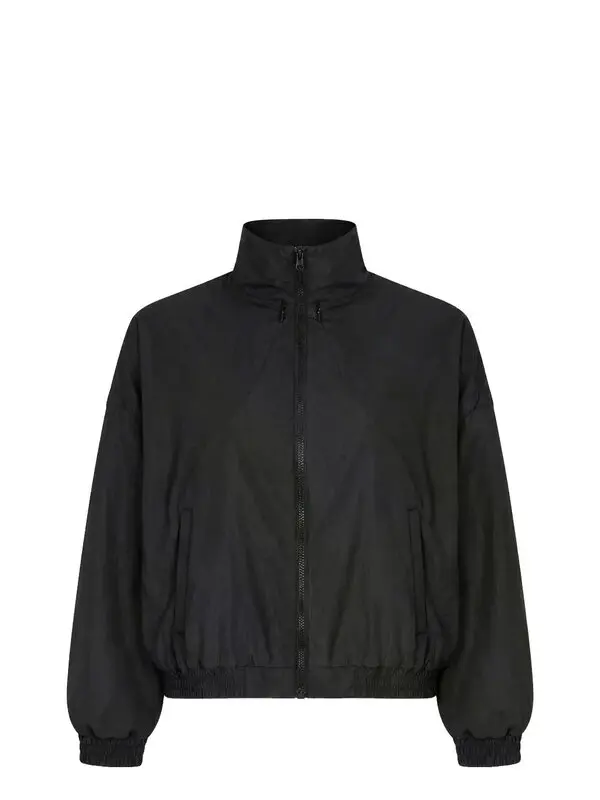 FFFPOSTALSERVICE Logo Embroidered Zip-fastening Jacket - Black