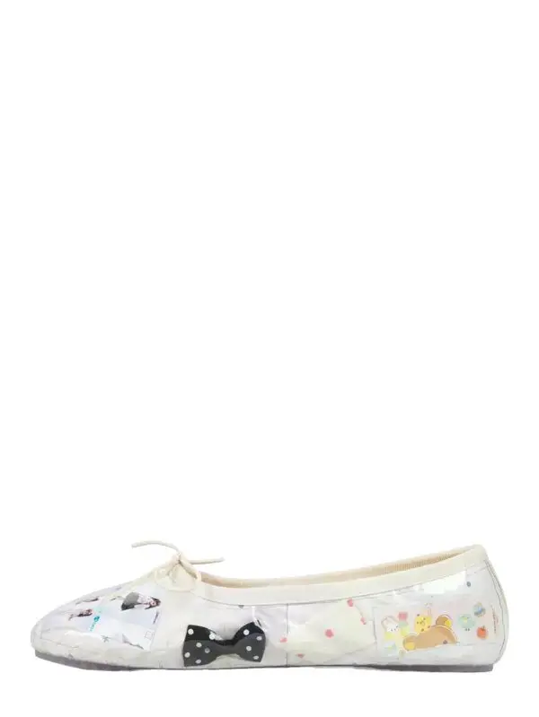 Ashley Williams Ballet Flats - White