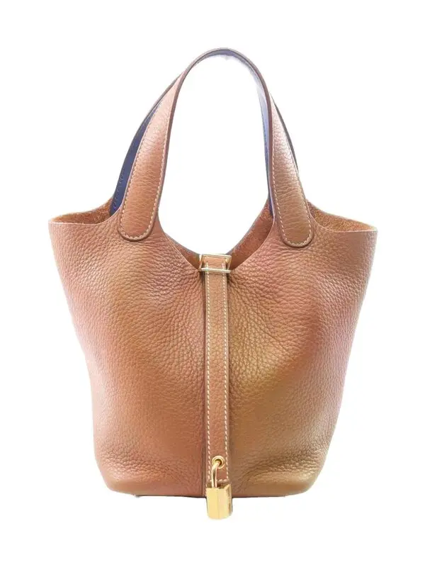 Hermès 2022 Picotin Lock Pm Tote Bag - Brown