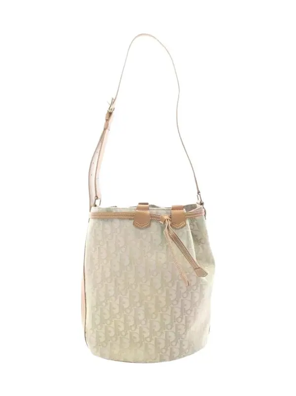Dior 2000s Trotter Shoulder Bag - Neutrals