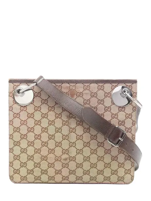 Gucci Gg Canvas Shoulder Bag - Neutrals