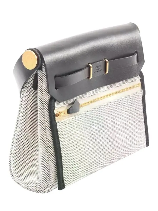 Hermès Mini Herbag Zip Shoulder Bag - Neutrals