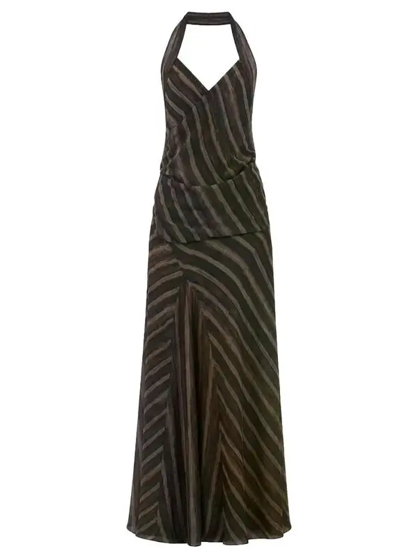 CORTANA Ursula Maxi Dress - Grey