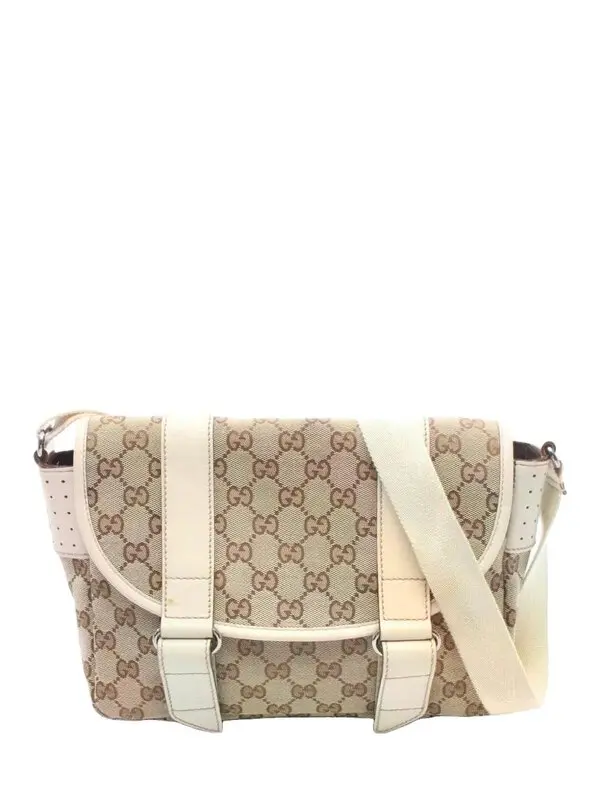 Gucci Gg Canvas Shoulder Bag - Neutrals