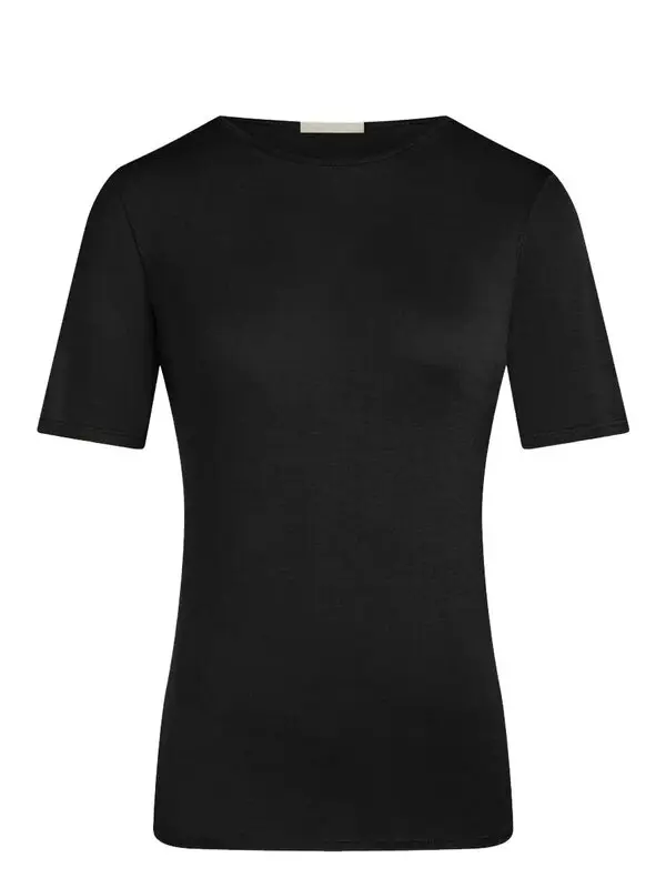 12 STOREEZ Cassiopeia Silk T-shirt - Black