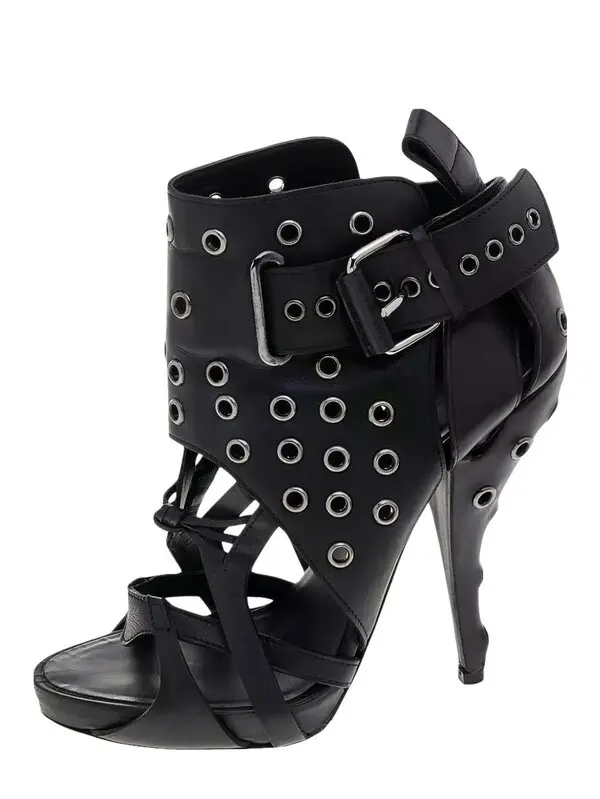 Givenchy 130mm Strappy Ankle Boots - Black