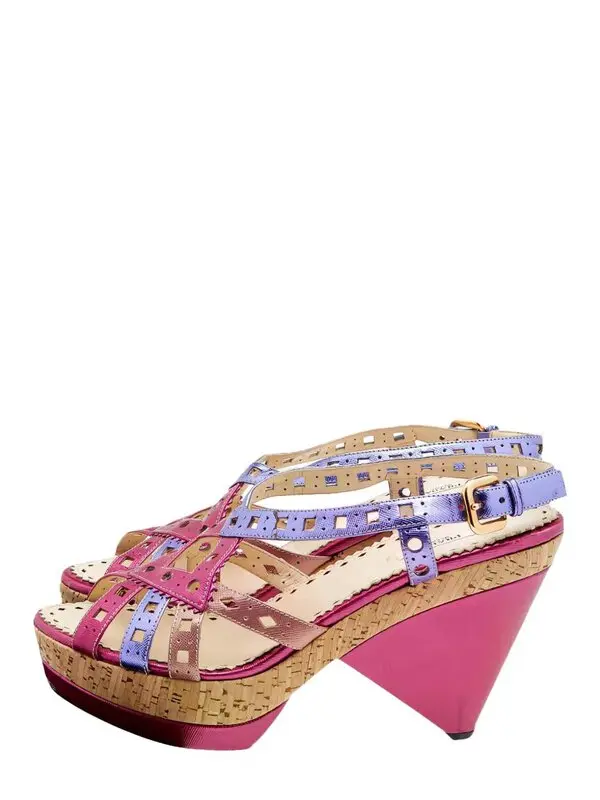 Prada Slingback Sandals - Pink