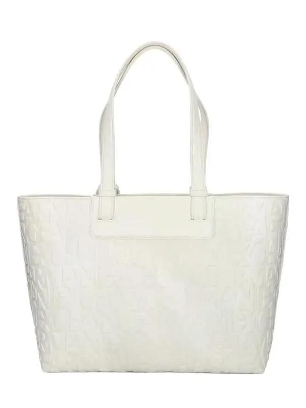 Armani Exchange Logo-embossed Tote Bag - Neutrals