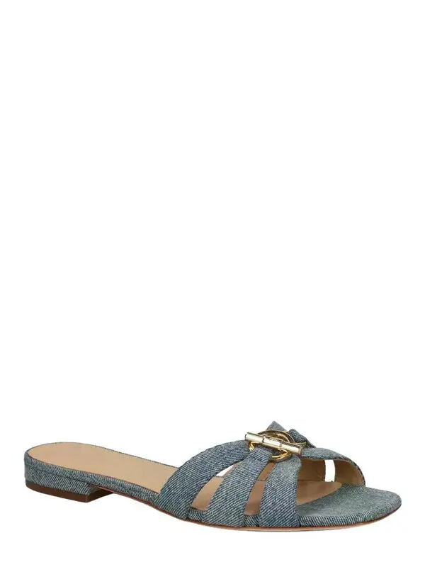 Ralph Lauren Logo Plaque Sandals - Blue