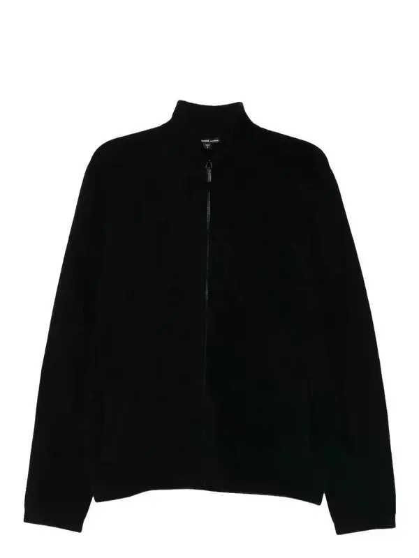 JAMES PERSE Zipped Cardigan - Black
