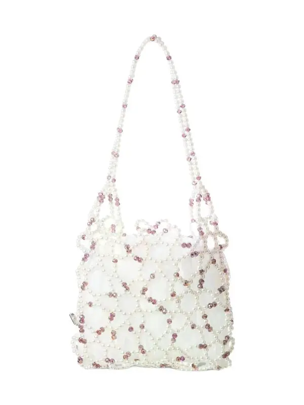 0711 TBILISI Jasmine Faux-pearl Shoulder Bag - Neutrals