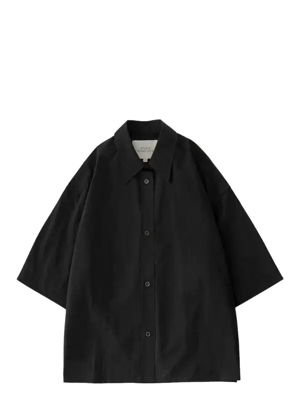 Studio Nicholson Tocoa Shirt - Black