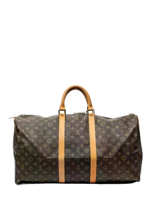 LOUIS VUITTON Keepall Travel Bag - Brown
