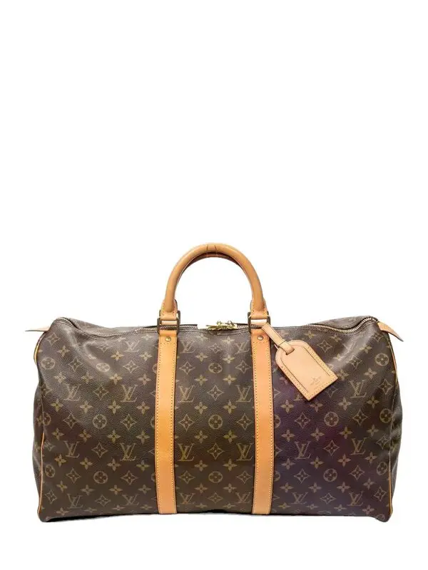 LOUIS VUITTON 50 Keepall Travel Bag - Brown