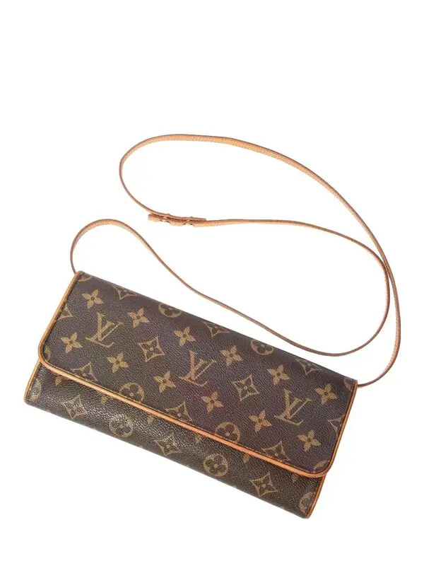 LOUIS VUITTON Monogram Canvas Belt Bag - Brown