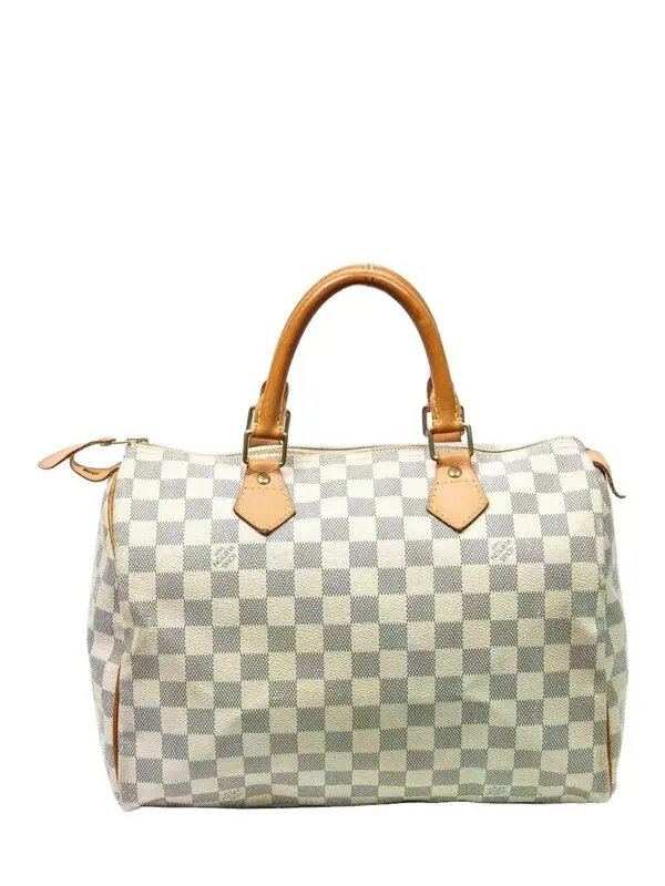 LOUIS VUITTON Damier Azur Speedy 30 Handbag - Neutrals
