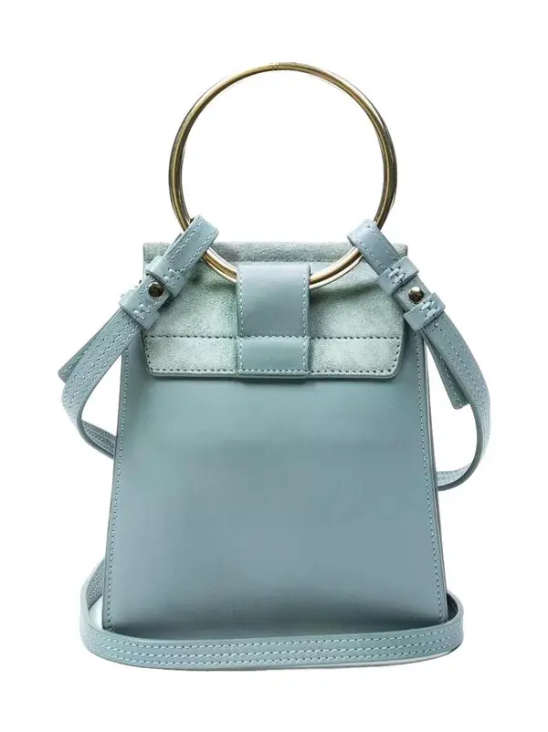 Chloé Faye Bracelet Shoulder Bag - Blue