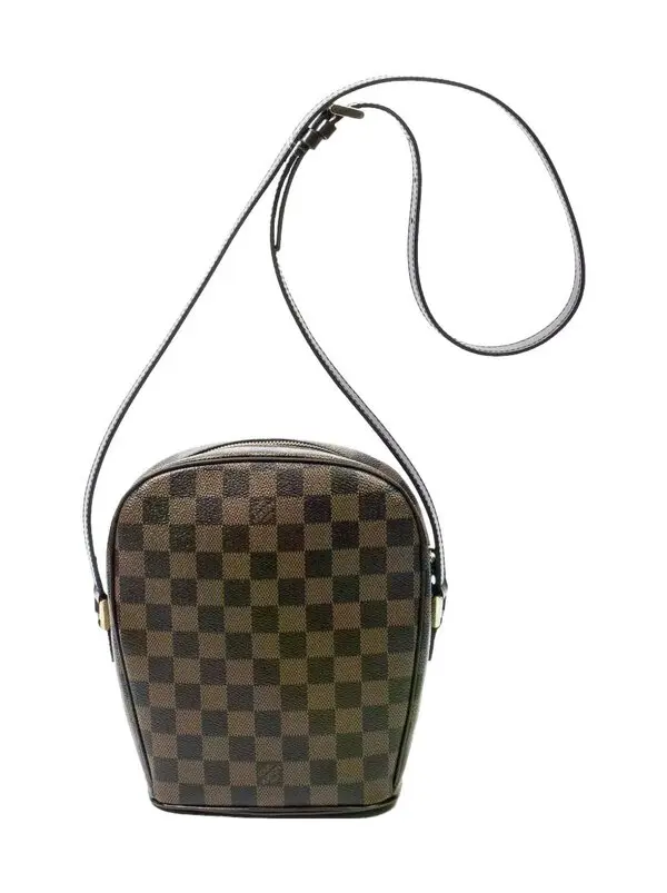 LOUIS VUITTON Damier Ebène Ipéneba Messenger Bag - Brown