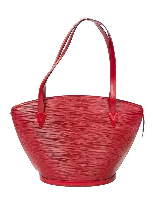LOUIS VUITTON Saint Jacques Gm Shoulder Bag - Red
