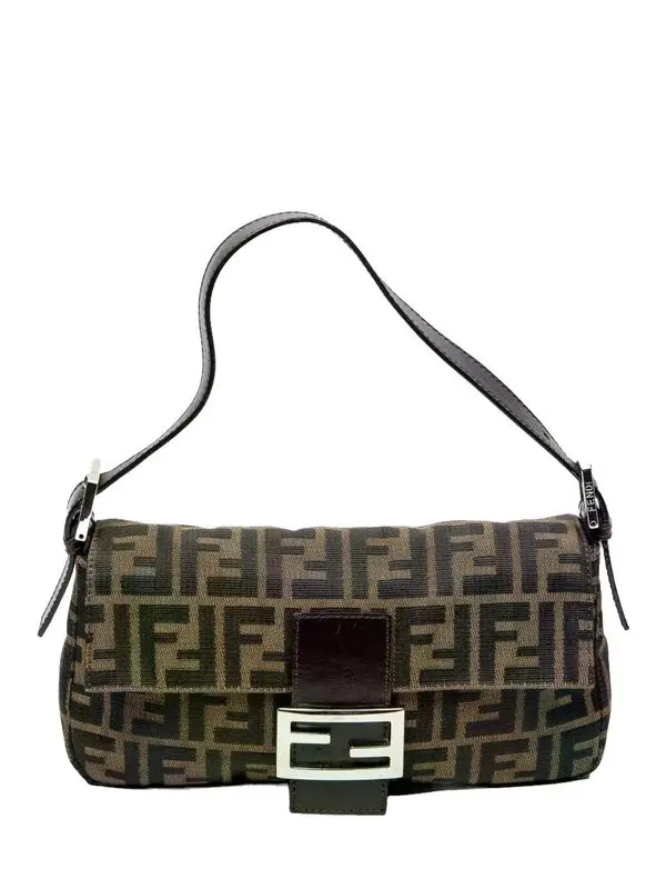 Fendi Baguette Shoulder Bag - Green