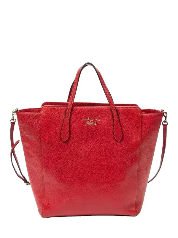Gucci Medium Swing Tote Bag - Red