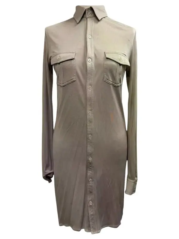 Balenciaga Shirt Dress - Neutrals