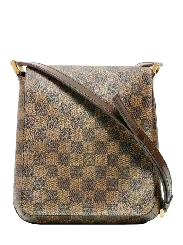 LOUIS VUITTON Musette Salsa Damier Shoulder Bag - Brown
