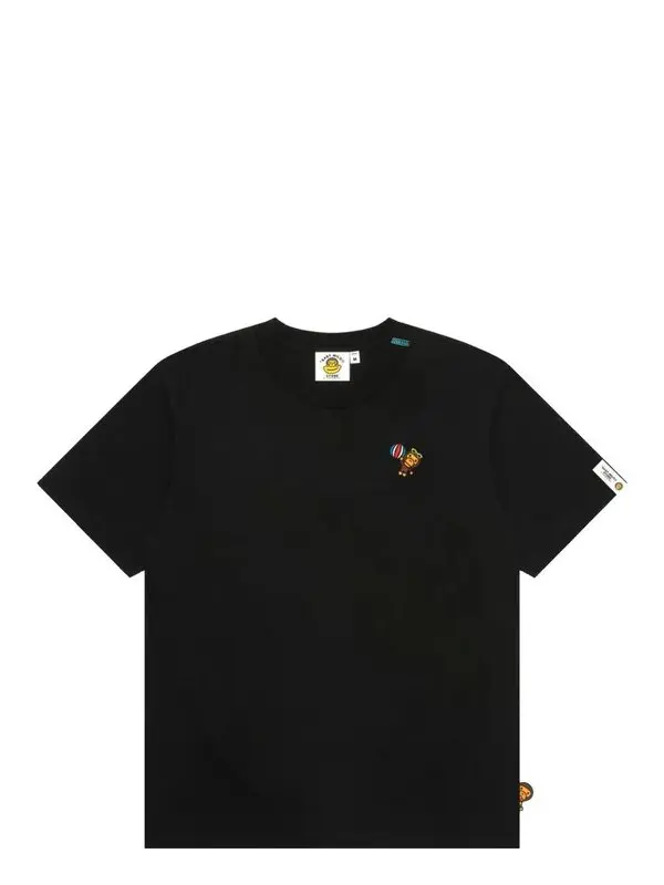 A BATHING APE Baby Milo® Store Graphic Print Cotton T-shirt - Black