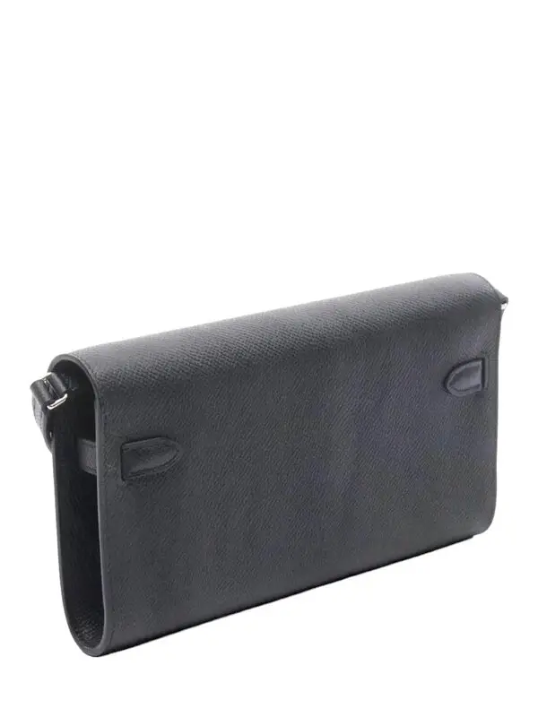 Hermès Kelly To Go Shoulder Wallet - Black