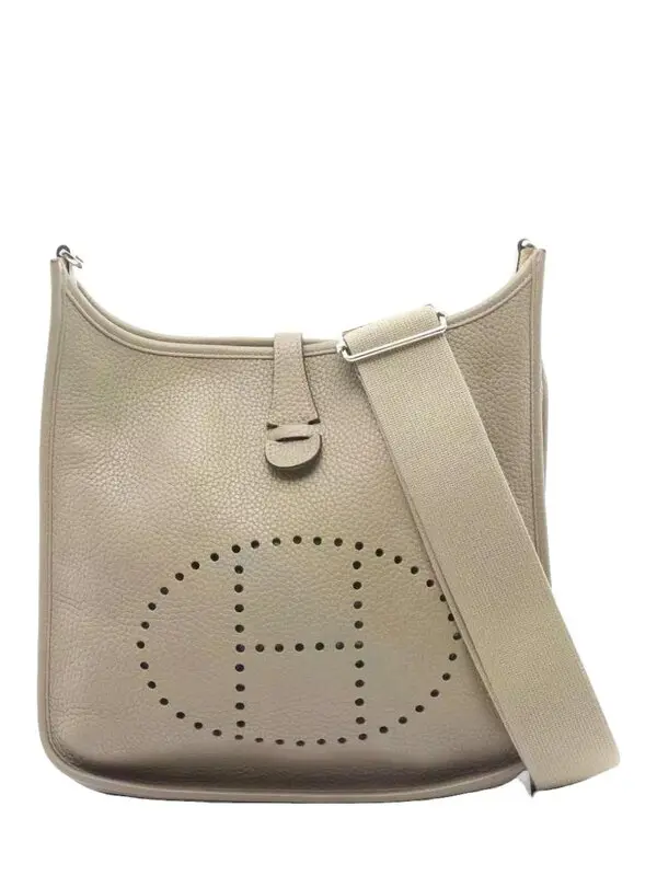Hermès Evelyn 3 Troyes Pm Shoulder Bag - Grey