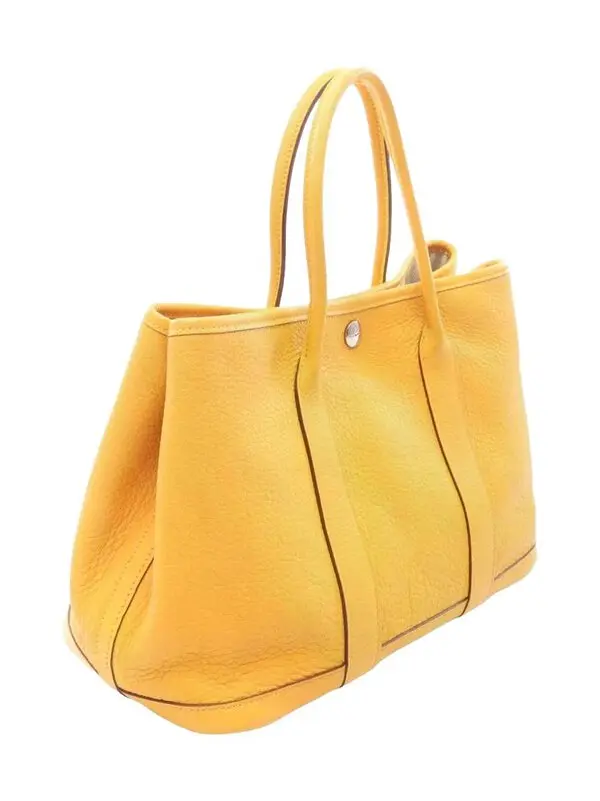 Hermès 2009 Garden Party Tote Bag - Yellow