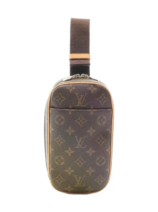 LOUIS VUITTON Monogram Pochette Ganjou Belt Bag - Brown