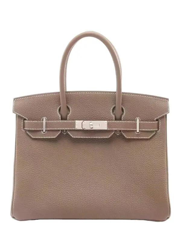 Hermès 30 Birkin Tote Bag - Brown