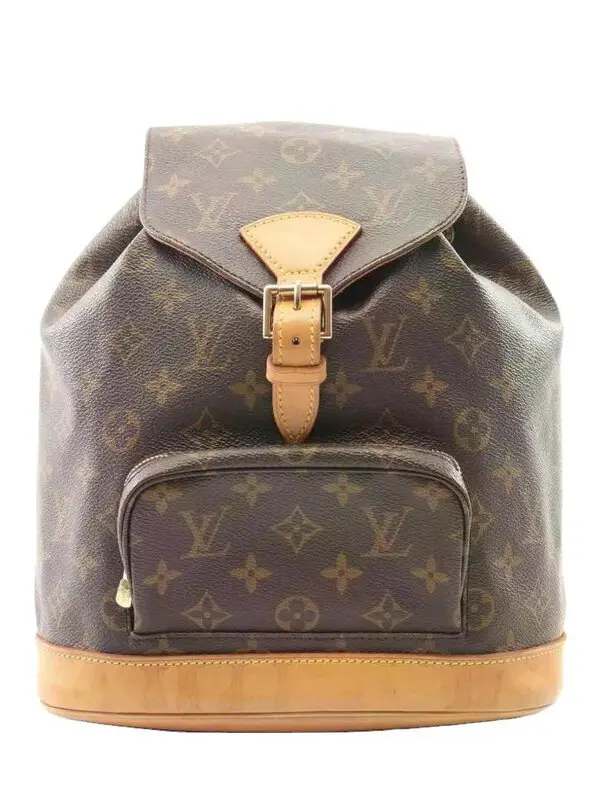 LOUIS VUITTON Montsouris Mm Backpack - Brown