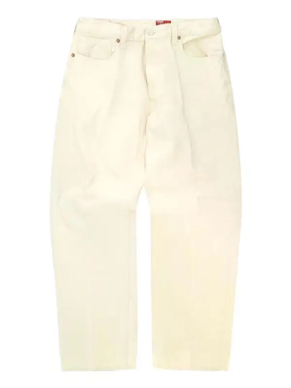 FORTELA 914 Leo Japan Selvedge Jeans - White