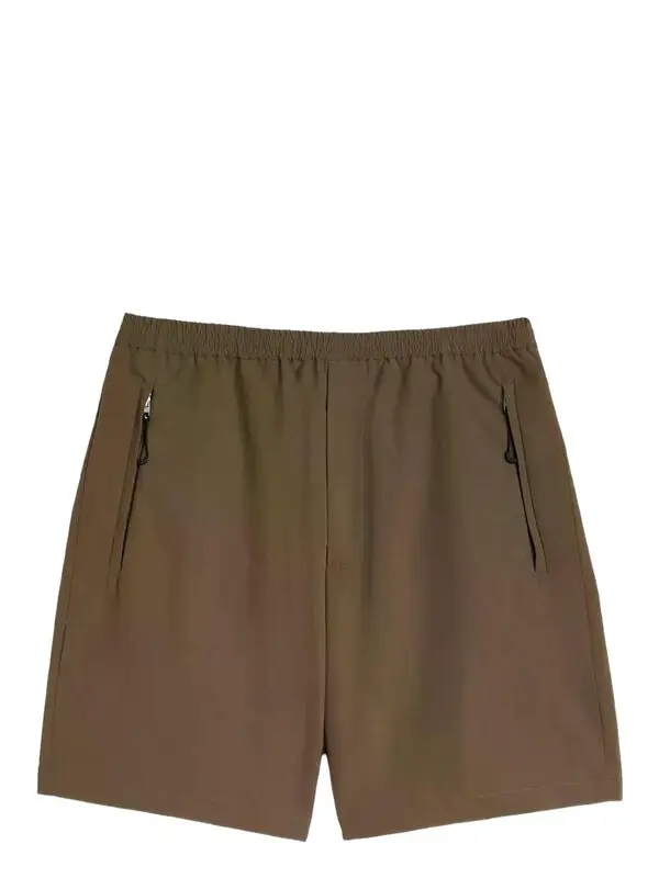 JIL SANDER Relaxed Fit Water-repellent Shorts - Brown