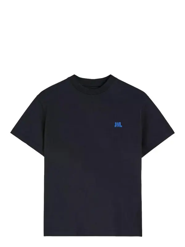 JIL SANDER Crew-neck Cotton T-shirt - Blue