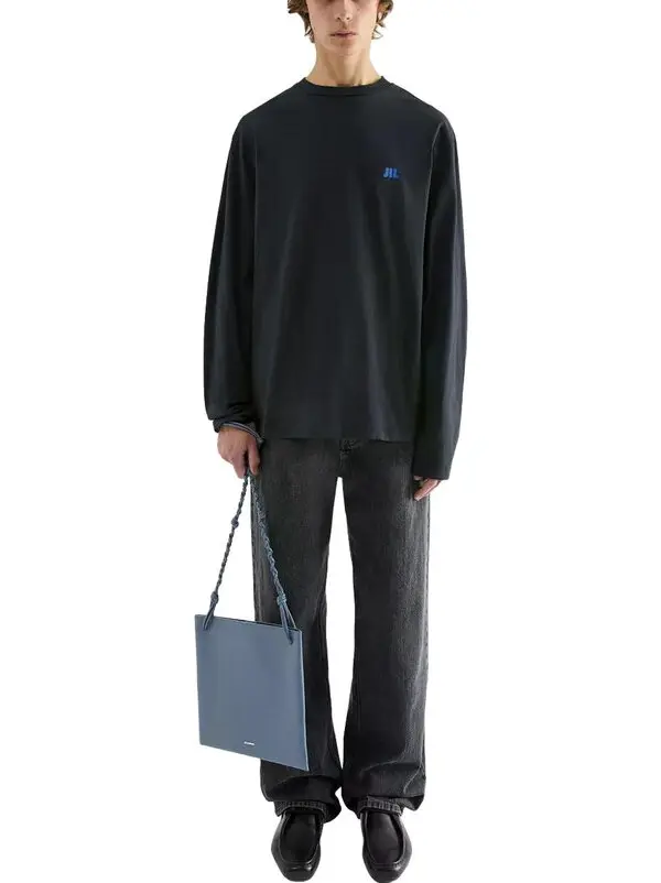 JIL SANDER Embroidered Sweatshirt - Blue