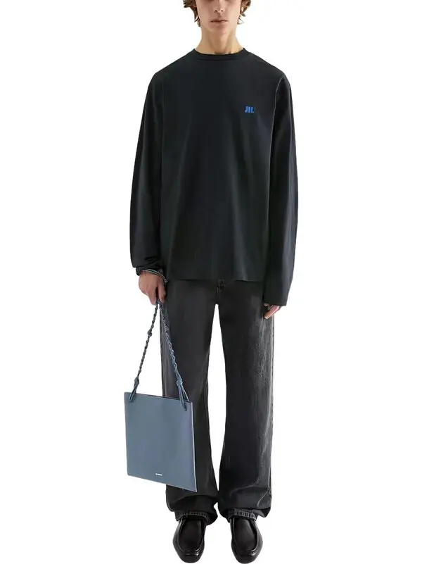 JIL SANDER Embroidered Sweatshirt - Blue