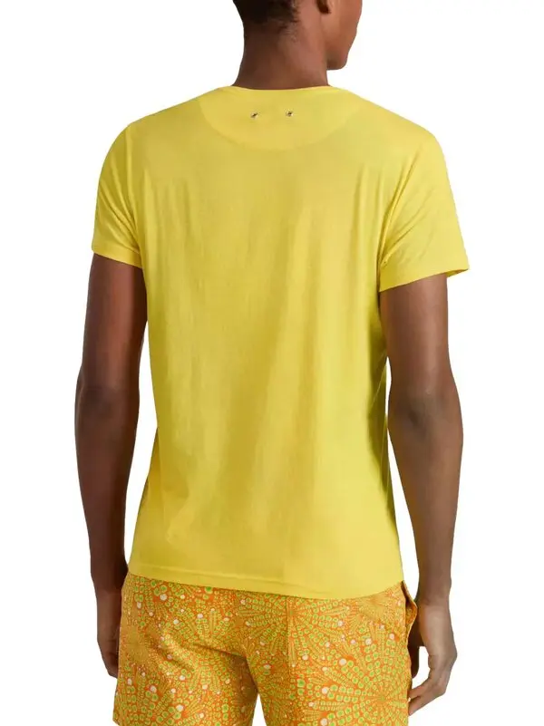 Vilebrequin Graphic-print T-shirt - Yellow