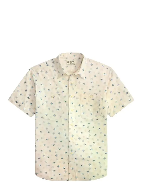 Ralph Lauren Buttoned Printed Shirt - Neutrals