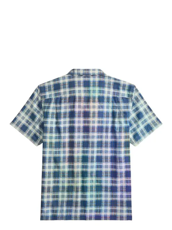 Ralph Lauren Plaid-pattern T-shirt - Blue