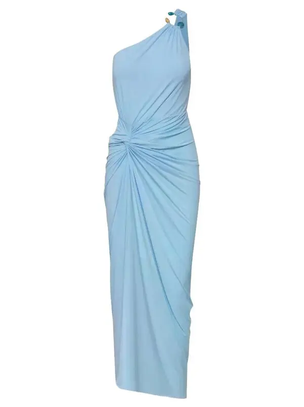 BAOBAB Canoa One-shoulder Maxi Dress - Blue