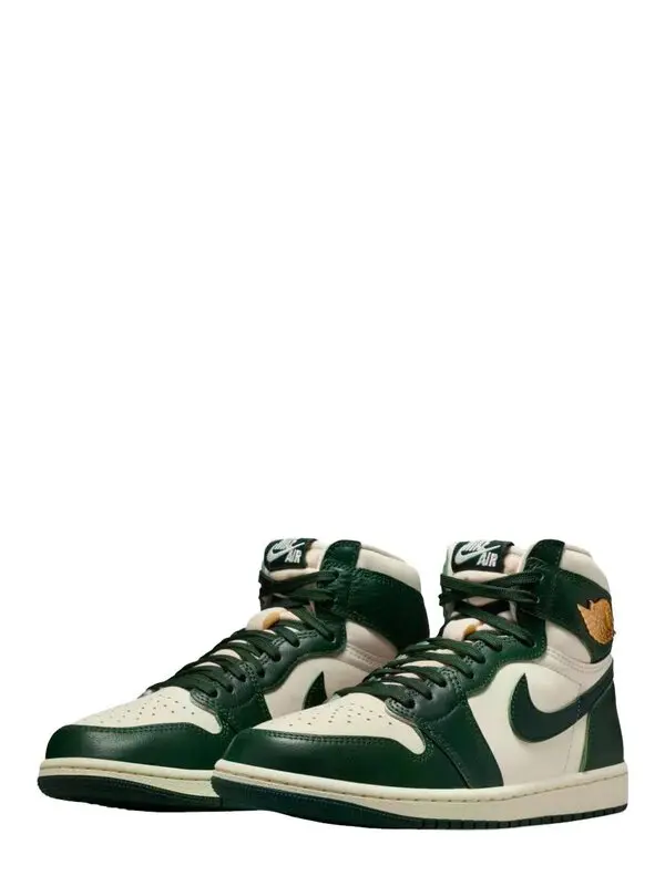 Nike Jordan 1 High Top Sneakers - Green