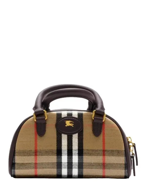 Burberry Mini Highlands Bowling Bag - Multicolor