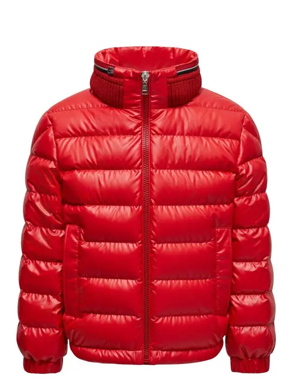 Moncler Brendann Hooded Down Jacket - Red